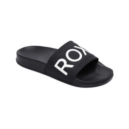 Roxy Damen Sandale "Slippy Ii", Gr. 6, schwarz, Obermaterial: 100% Synthetikmaterial / Futter: 100% Textil / Außensohle: 100% EVA, Schuhe