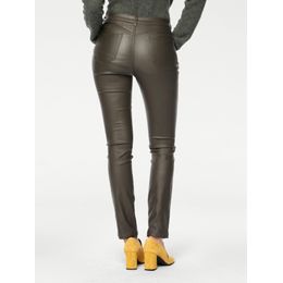 Heine Damen R&ouml;hrenhose, gr&uuml;n, Gr. 48, unifarben, 76% Viskose, 21% Polyamid, 3% Elasthan, Miedereinsatz:15% Elasthan, 85% Polyamid, Hosen