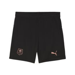 Puma Kinder Sporthose "Stade Rennais FC 25/26 Shorts Jugendliche", schwarz, Gr. 152, unifarben, Obermaterial: 100% Polyester, Hosen