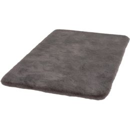 Sch&ouml;ner Wohnen Kollektion Badematte, H:29mm, grau, SCH&Ouml;NER WOHNEN-KOLLEKTION, Polyester, Badematten, "Bali", Fell Haptik, kuschelig, Badezimmerteppich, waschbar