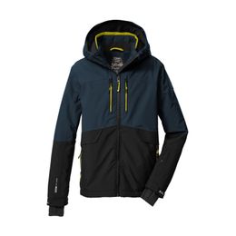 Killtec Jungen Skijacke "KSW 201 BYS SKI JCKT", blau, Gr. 164, Obermaterial: 100% Polyester;Futter: 100% Polyester;Füllung: 100% Polyester, Jacken,