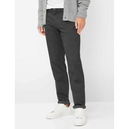 Brax Herren 5-Pocket-Hose "Style CADIZ", grau, Gr. 34, Web, 52% Baumwolle, 30% Polyester, 16% Viskose, 2% Elasthan, Hosen