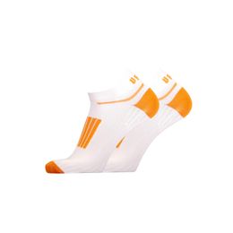UphillSport Herren F&uuml;&szlig;linge "FRONT LOW 2er Pack", Gr. 35, orange, 60% Polypropylen, 37% Polyamid, 3% Elasthan, mehrfarbig, unifarben, Socken, mit