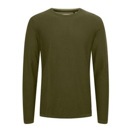 Blend Herren Strickfleece-Pullover "Strickpullover BHPullover", gr&uuml;n, Gr. XXL, Obermaterial: 100% Baumwolle CO., Pullover
