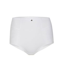 SuSa Damen Miederslip "Miederslip Capri", Gr. 44, wei&szlig;, Stoff, Obermaterial: 80% Polyamid PA. 20% Elasthan EL., Unterhosen