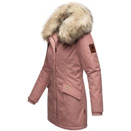 Navahoo Damen Wintermantel "Cristal", rosa, Gr. M, Oberstoff: 65% Polyester, 35% Baumwolle; Futter: 100% Polyester; Wattierung: 100% Polyester;
