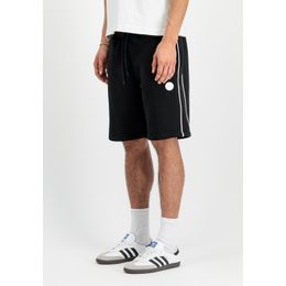 Herren Shorts "Alpha Studio RL Shorts", schwarz, Gr. M, Alpha Industries, Obermaterial: 80% Baumwolle, 20% Polyester, Hosen