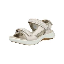 Legero Damen Riemchensandale "Legero Sandalen Nappaleder", Gr. 40, beige, Nappaleder, Schuhe