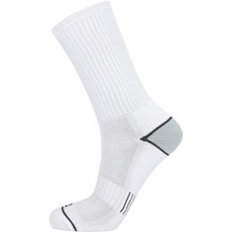 Endurance Herren Socken "Hoope", Gr. 39, wei&szlig;, 92% Polyester, 8% Elasthan, mehrfarbig, Socken, in atmungsaktiver Qualit&auml;t