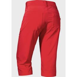 Sch&ouml;ffel SCH&Ouml;FFEL Damen 3/4-Hose "Pants Caracas2", rot, Gr. 34, Oberstoff: 89% Nylon, 11% Elasthan, Hosen