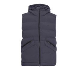 North Bend Herren Steppweste "Steppweste NBPetro", grau, Gr. XL, Obermaterial: 100% Polyester PES., Westen