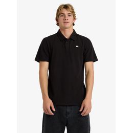 Quiksilver Herren Poloshirt "MW PIQUE POLO", schwarz, Gr. L, Obermaterial: 100% Baumwolle, Shirts