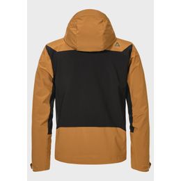 Sch&ouml;ffel SCH&Ouml;FFEL Herren Outdoorjacke "Softshell Jk Style Milagle MNS", braun, Gr. 52, Oberstoff: Aussenseite: 92% Polyester, 8% Elasthan, Innenseite: 100%