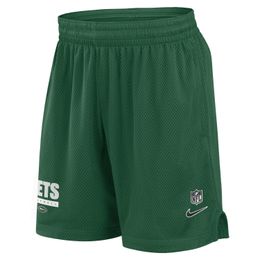 Nike Damen Sporthose "Nike Shorts New York Jets Nike Dri-Fit Mesh", gr&uuml;n, Gr. XL, 100% Polyester, Hosen