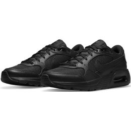 Nike Sportswear Mädchen Sneaker "AIR MAX SC (GS)", Gr. 36, schwarz, Leder, Textil, Schuhe
