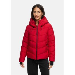 Marikoo Damen Winterjacke "Yukanii", rot, Gr. S, Obermaterial: 100% Polyester. Futter: 100% Polyester. Wattierung: 100% Polyester. &Auml;rmelfutter: 100%