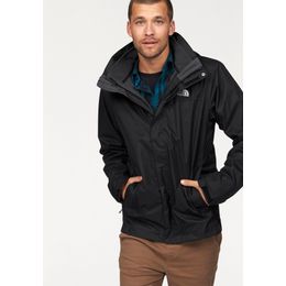 The North Face Herren 3-in-1-Funktionsjacke "EVOLVE II TRICLIMATE", schwarz, Gr. S, unifarben, Web, Obermaterial: 100% Polyester. Futter: 100%