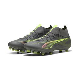 Puma Herren Fußballschuh "ULTRA 5 MATCH+ FG/AG Fußballschuhe Erwachsene", Gr. 46, gelb, Obermaterial: Synthetik, Textil; Futter: Synthetik, Textil;