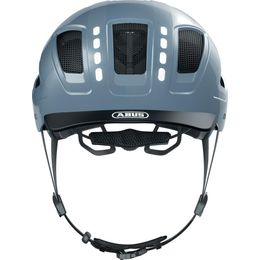 Abus Fahrradhelm "HYBAN 2.0 LED", L Kopfumfang: 56cm - 61cm, blau, Helme