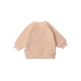 Liliput M&auml;dchen Sweatshirt "Surfing", beige, Gr. 74, bedruckt, 80% Baumwolle, 20% Polyester, Sweatshirts, mit B&uuml;ndchen am &Auml;rmel