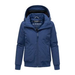 Marikoo Damen Winterjacke "Mooni 16", blau, Gr. L, Obermaterial: 100% Nylon. Innenseite: 100% Polyester. Futter: 100% Polyester, Jacken, Gef&uuml;tterte