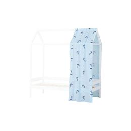 Hoppekids Hausbett-Vorhang 70x160 cm Ole Lukoie blau Ma&szlig;e (cm): B: 73 H: 173 Betten > Zubeh&ouml;r f&uuml;r Betten &raquo; DeinBett