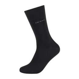 Camano Damen Socken "Socken 6er Pack", Gr. 35, schwarz, 80% Baumwolle, 17% Polyamid, 3% Elasthan, uni, Socken