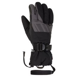 Ziener Herren Skihandschuhe "GHALION-Z AQUASHIELD"schwarz.magnet, Gr. 10,5, Kunstfaser, Handschuhe, wasserdicht, winddicht, atmungsaktiv, warmes