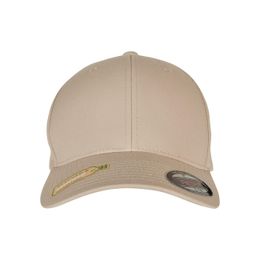 Flexfit Damen Flex Cap "Flexfit Accessoires Flexfit Recycled Polyester Cap"khaki, Gr. L, unifarben, 97% Polyester (Recycelt), 3% Elasthan, Caps