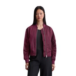 Marc O'Polo MARC O'POLO Damen Outdoorjacke "aus recyceltem Shiny-Polyester-Twill", lila, Gr. 34, Obermaterial: 100% Polyester, Jacken