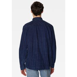Mavi Herren Langarmhemd "CHECK SHIRT", blau, Gr. XL, kariert, Stoff, 100% Baumwolle, Hemden, Karohemd