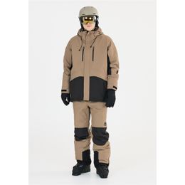 SLOPE Herren Skijacke "Kenai", beige, Gr. XXS, unifarben, 100% Polyester, Jacken, mit warmem Futter und hochwertigem Wetterschutz
