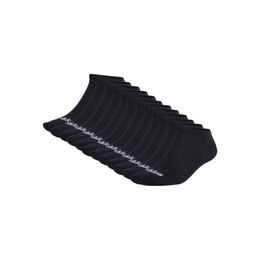 Herren Sneakersocken "Socken Thin Linear Low-Cut 12er Pack", adidas originals, Gr. 43, schwarz, Obermaterial: 70% Baumwolle CO. 27% Polyester PES. 2%