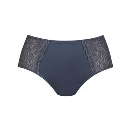 Anita Damen Taillenslip "Taillenslip Havanna", Gr. 42, blau, Stoff, Obermaterial: 85% Polyamid PA. 15% Elasthan EL., Unterhosen