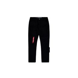 Herren Cargohose "Tactical Pant", schwarz, Gr. 34, Alpha Industries, Obermaterial: 100% Baumwolle, Hosen