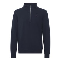 FQ1924 Herren Troyer "Troyer FQArthur", blau, Gr. M, Obermaterial: 80% Baumwolle CO. 20% Polyester PES., Pullover