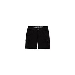 Herren Shorts "Combat Short", schwarz, Gr. 36, Alpha Industries, Obermaterial: 98% Baumwolle, 2% Elastan; Futter: 100% Baumwolle, Hosen