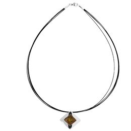 OSTSEE-SCHMUCK Damen Halsreif "OSTSEE-SCHMUCK Halsreif mit Anh&auml;nger Gleiter-Alvina", 42cm, Silber 925 (Sterlingsilber), L: 42, silber, Silber 925