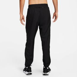 Nike Damen Laufhose "M NK DF CHALLENGR WVN PANT"schwarz, schwarz, reflective silv, Gr. M, Obermaterial: 100% Polyester, Hosen