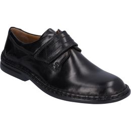 Josef Seibel Herren Slipper "Vigo 09, schwarz", Gr. 43, schwarz, Obermaterial: 100% Rindsleder Leather cow., Schuhe