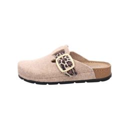 Rohde Damen Hausschuh "Rohde Hausschuhe Filz", Gr. 38, beige, Filz, Schuhe