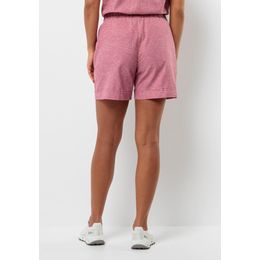 Jack Wolfskin Damen Shorts "KARANA SHORTS W", pink, Gr. L, OBERSTOFF: 55% HANF, 45% BAUMWOLLE; Futter: 65% POLYESTER, 35% BAUMWOLLE, Hosen