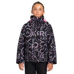 Roxy Mädchen Snowboardjacke "Roxy Jetty"schwarz lluvia rg, Gr. 8, 55% Polyester, 45% Polyester, Jacken