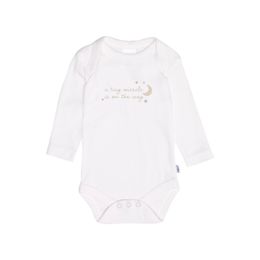 Liliput Jungen Body "a tiny miracle is on the way", Gr. 50, rosa, 100% Baumwolle, bedruckt, Bodys, im 2er-Pack mit praktischen Druckkn&ouml;pfen