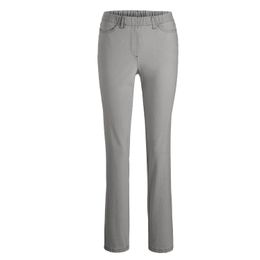 GOLDNER Damen Regular-fit-Jeans "Klassische Jeansschlupfhose LOUISA", grau, Gr. 42, Obermaterial: 78% Baumwolle CO. 20% Polyester PES. 2% Elasthan