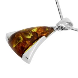OSTSEE-SCHMUCK Damen Kette mit Anh&auml;nger "OSTSEE-SCHMUCK Kette mit Anh&auml;nger Imke 30", 50cm, Silber 925 (Sterlingsilber), L: 42, silber, Silber 925