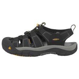 Keen Herren Sandale "NEWPORT H2", Gr. 44, schwarz, Synthetik, Schuhe