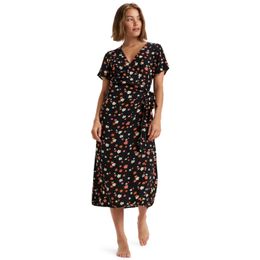 Roxy Damen Maxikleid "Indigo Sand", grau, Gr. XL, 100% Viskose, Kleider