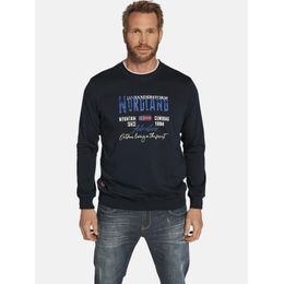 Jan Vanderstorm Herren Sweatshirt "Doppelpack Sweatshirt BOTU", blau, Gr. 7XL, Obermaterial: 100% Baumwolle CO., Sweatshirts