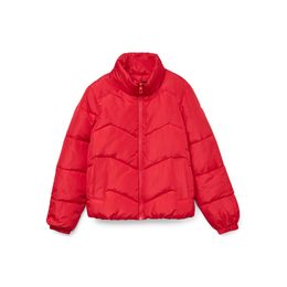 V&eacute;ro Moda VERO MODA Damen Steppjacke "VMLIGARIO SHORT JACKET BOO", rot, Gr. M, unifarben, Web, Obermaterial: 100% Polyester, Jacken